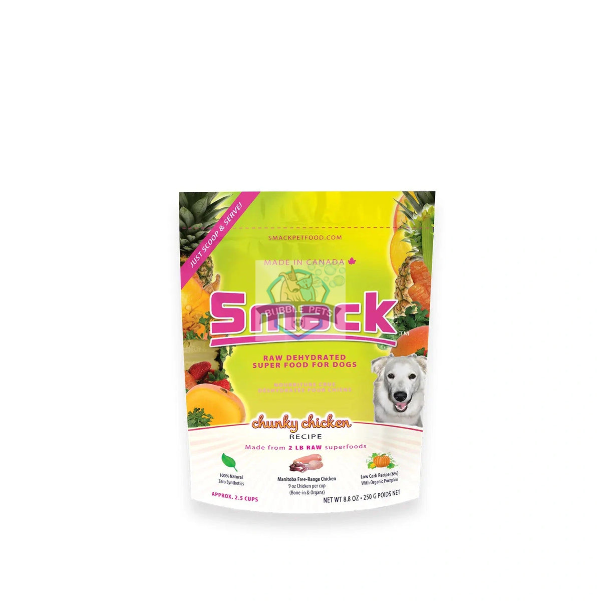 SMACK Chunk Chicken Dehydrated Super Food for Dogs — Singapore's Pet ...