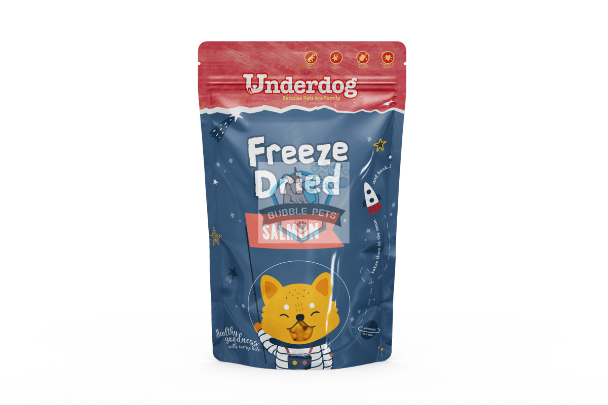 Underdog Salmon Freeze-Dried Grain-Free Dog Treats — Singapore's Pet ...