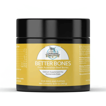 Four Leaf Rover Better Bones Dried Beef Bones Supplement for Dogs ...