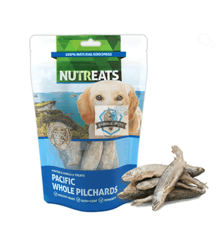Nutreats Freeze Dried New pacific whole pilchards Dog Treats ...